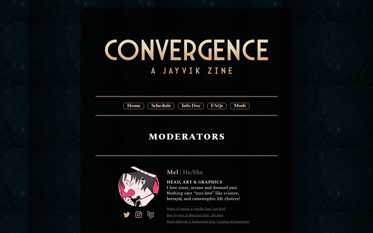 Convergence: A Jayvik Zine
